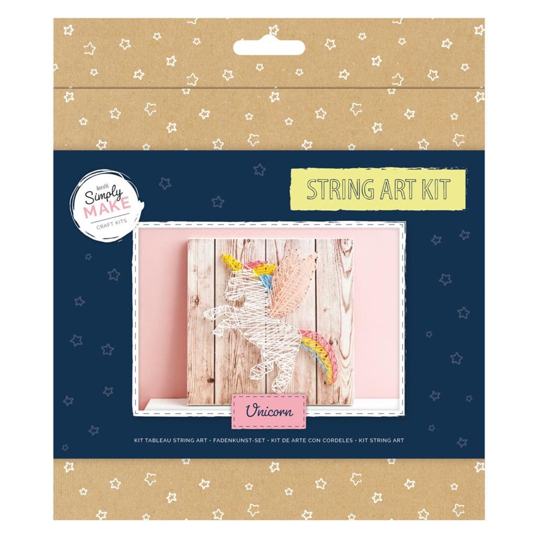 String Art Kit Unicorn. Beginner's String Art Kit, Perfect Craft Gift ...