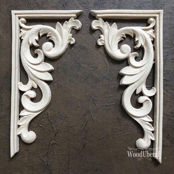 Decorative Corner Scrolls