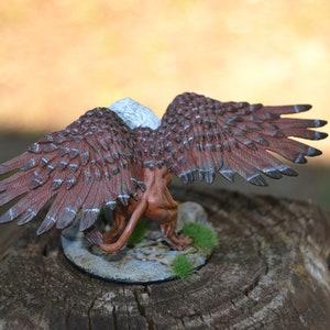 Griffon Painted Dnd Miniature - Etsy