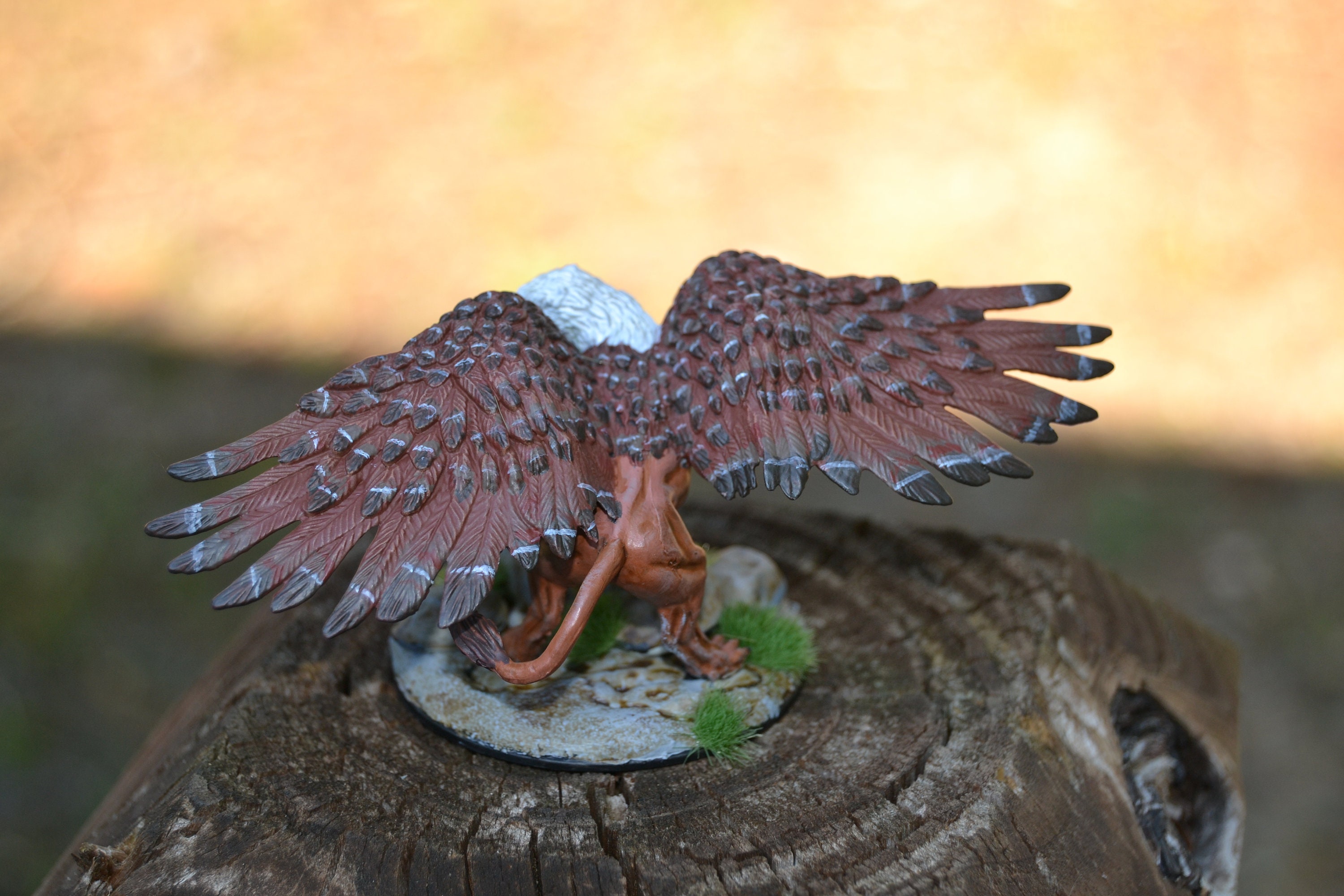 Griffon Painted Dnd Miniature - Etsy