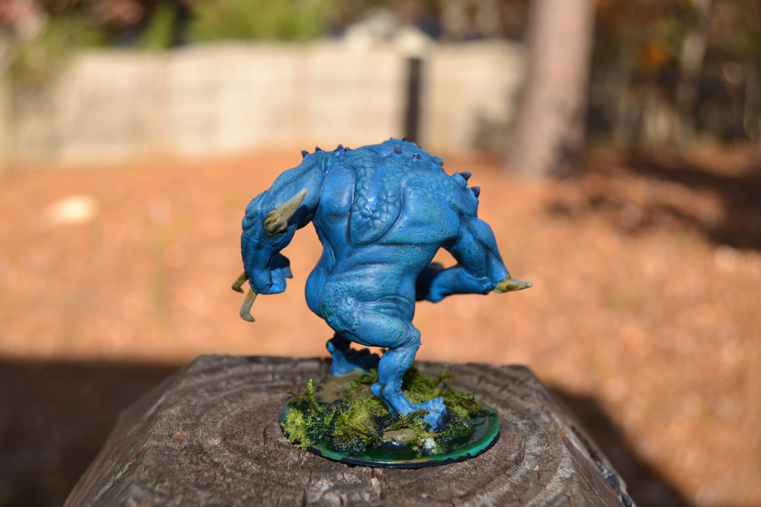 Blue Slaad Painted Dnd Miniature - Etsy
