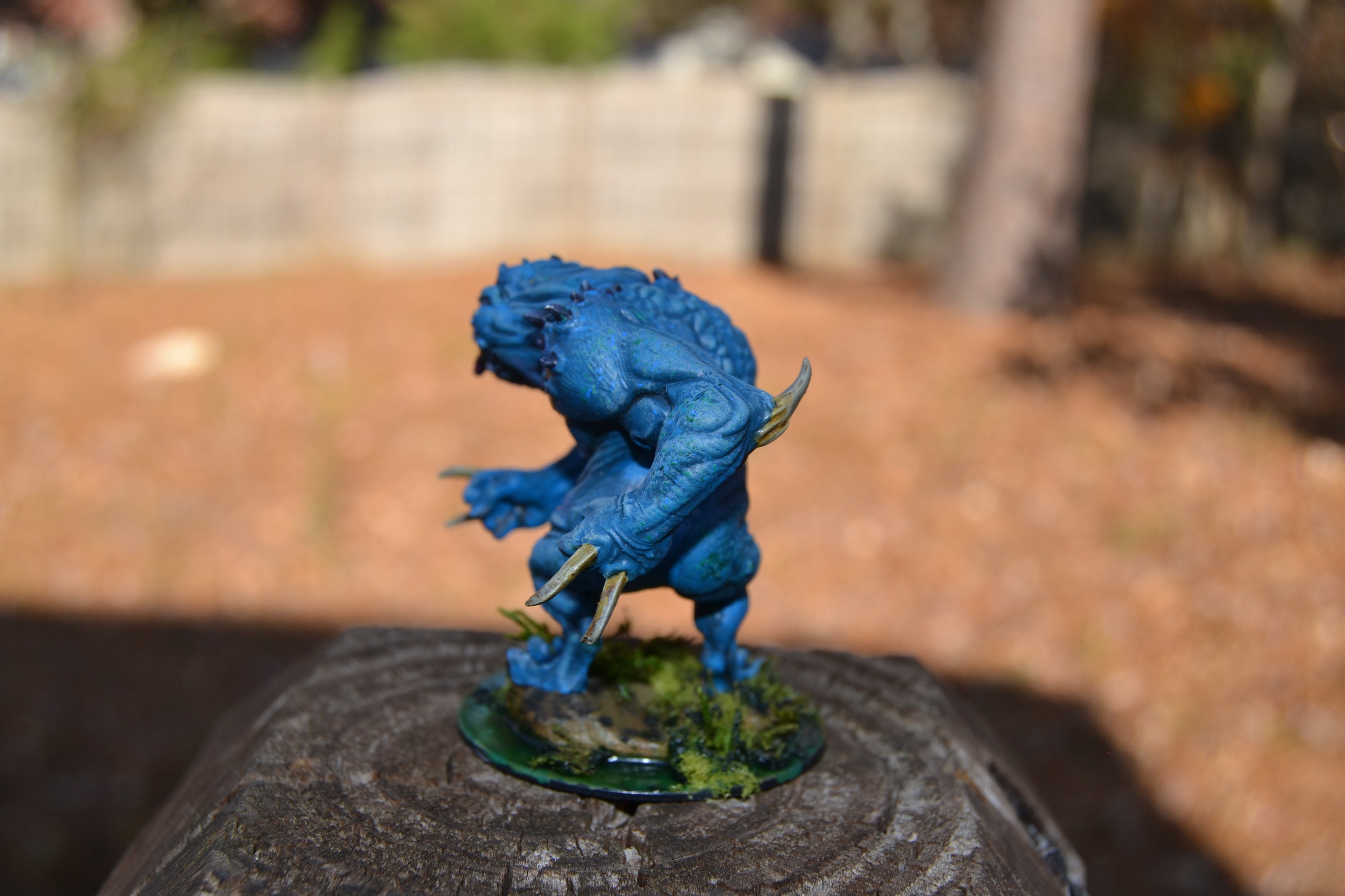Blue Slaad Painted Dnd Miniature - Etsy