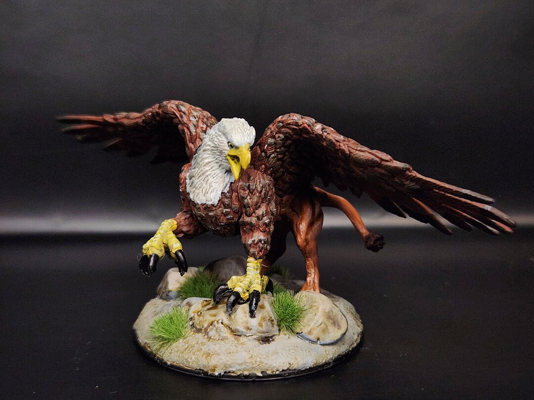 Griffon Painted Dnd Miniature - Etsy