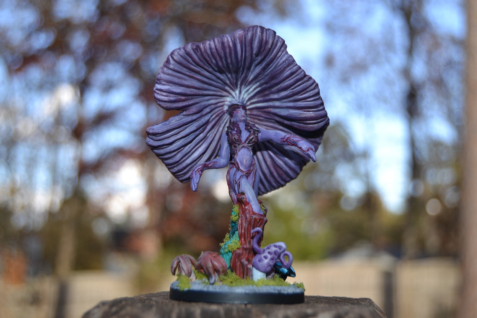 Fungal Queen Painted Dnd Miniature - Etsy