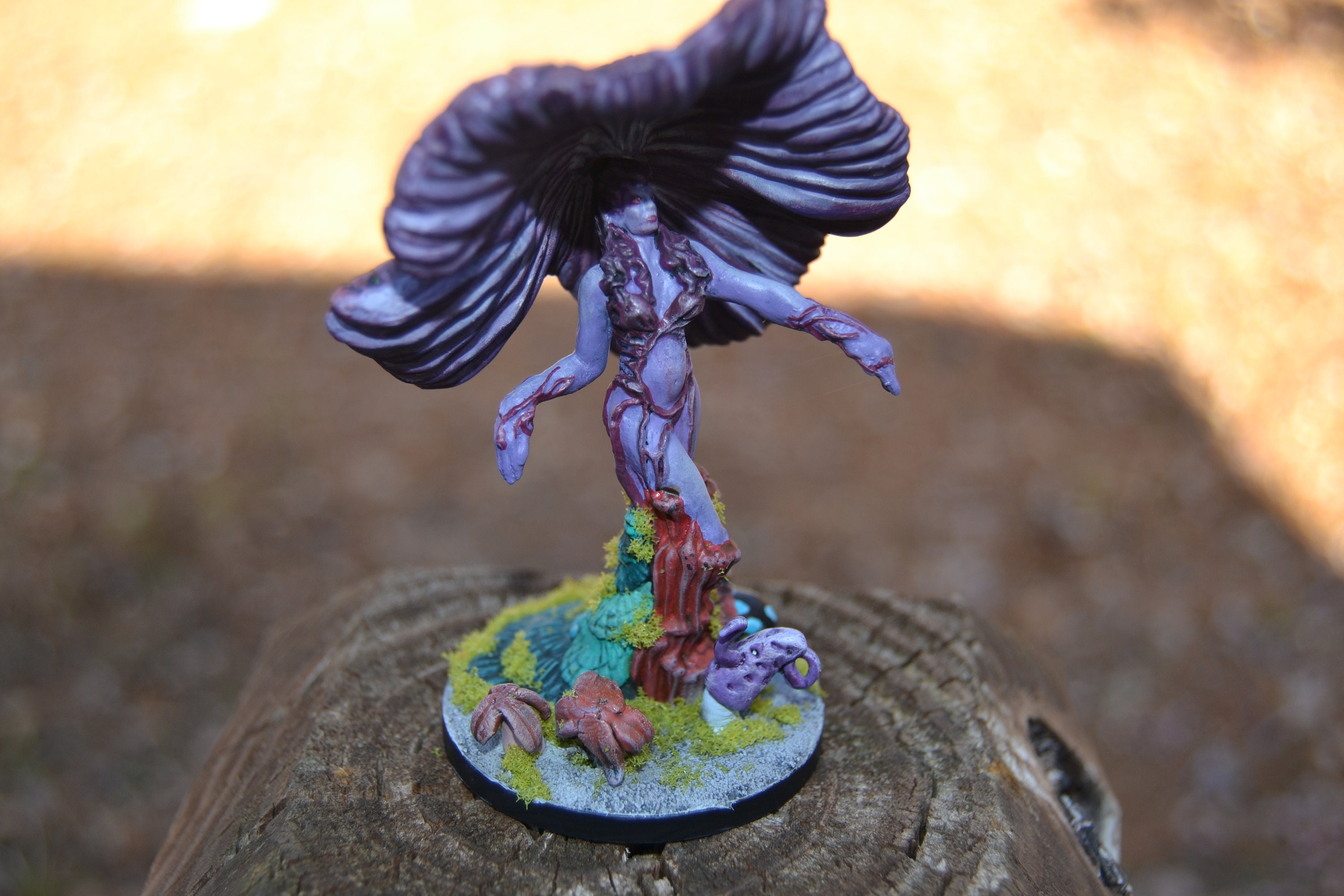 Fungal Queen Painted Dnd Miniature - Etsy