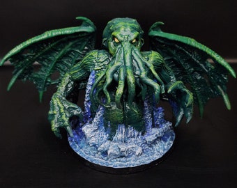 Will Paint Cthulhu Monster Miniature | Hand Painted | Dungeons and ...