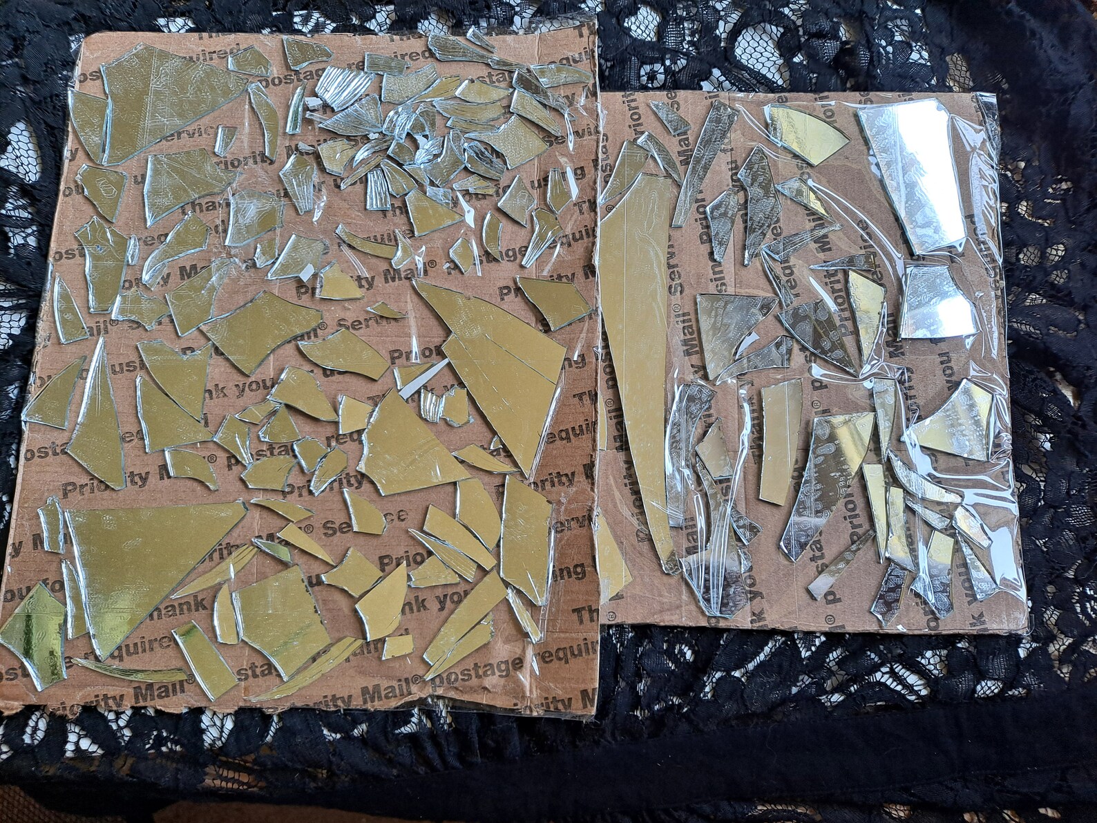 Broken Mirror Pieces | Small Mirror | Art Making | Mosaic | Frames ...