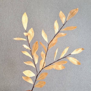Fall Artificial Branch Home Decor, Decorative Paper Sprig for Vase ...