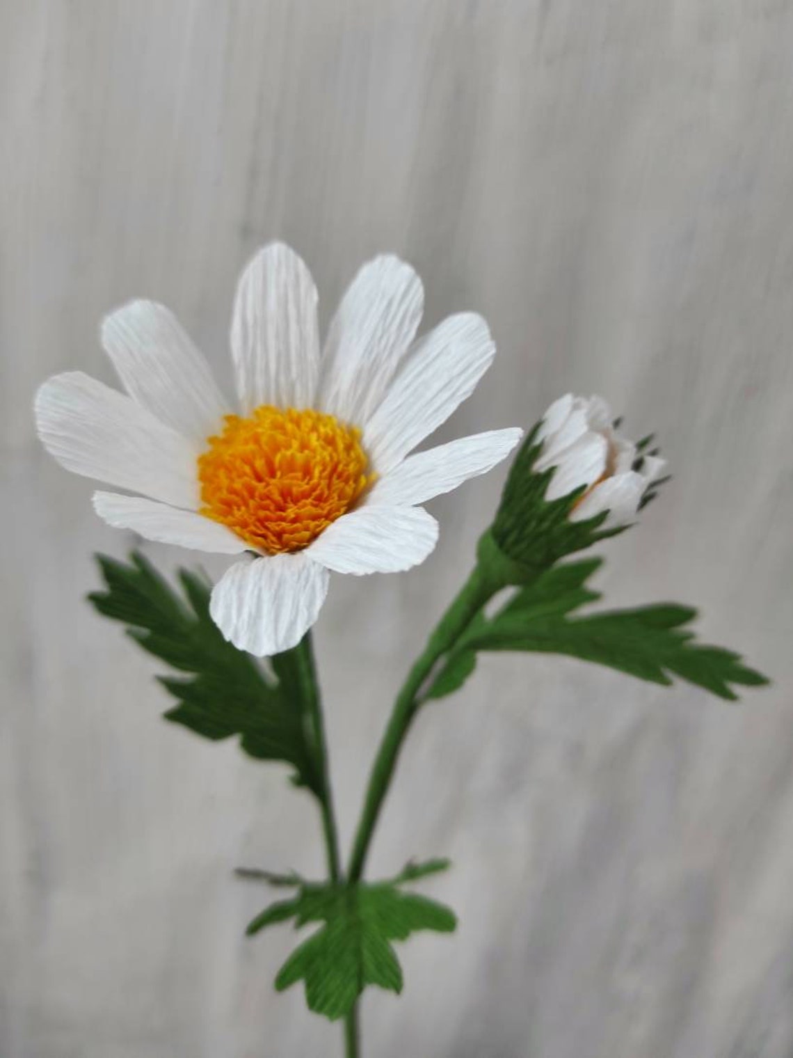 Crepe Paper Flowers Bouquet for Home Decor Paper Daisies for - Etsy