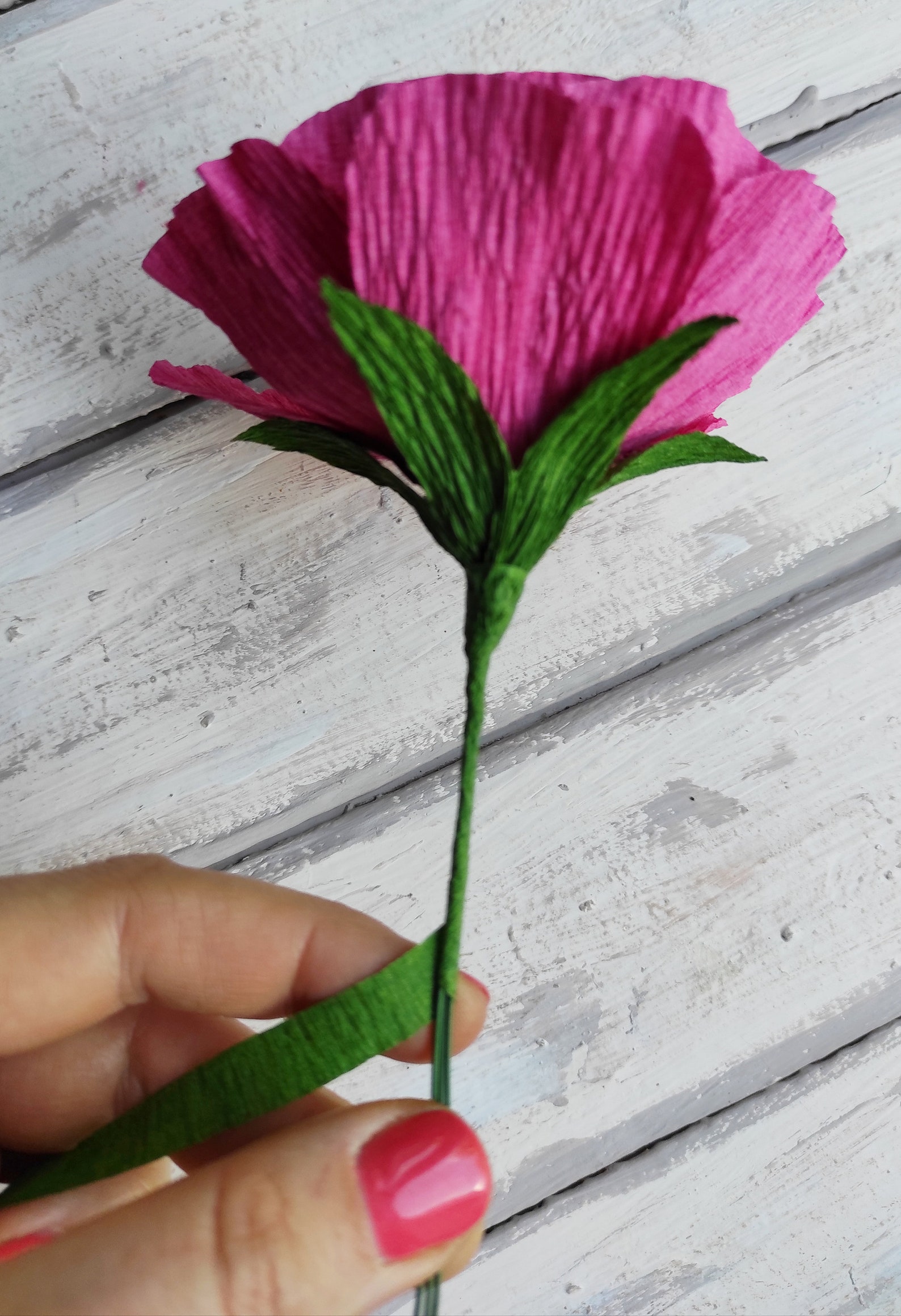 Paper Flower Tutorial Templates DIY Realistic Flowers PDF - Etsy