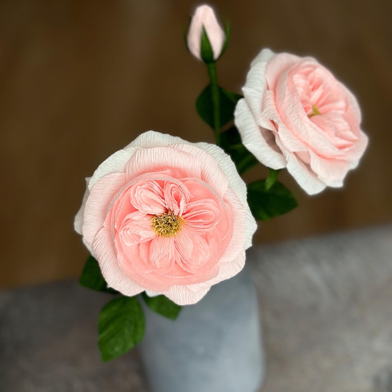 Handmade Paper Rose - Etsy