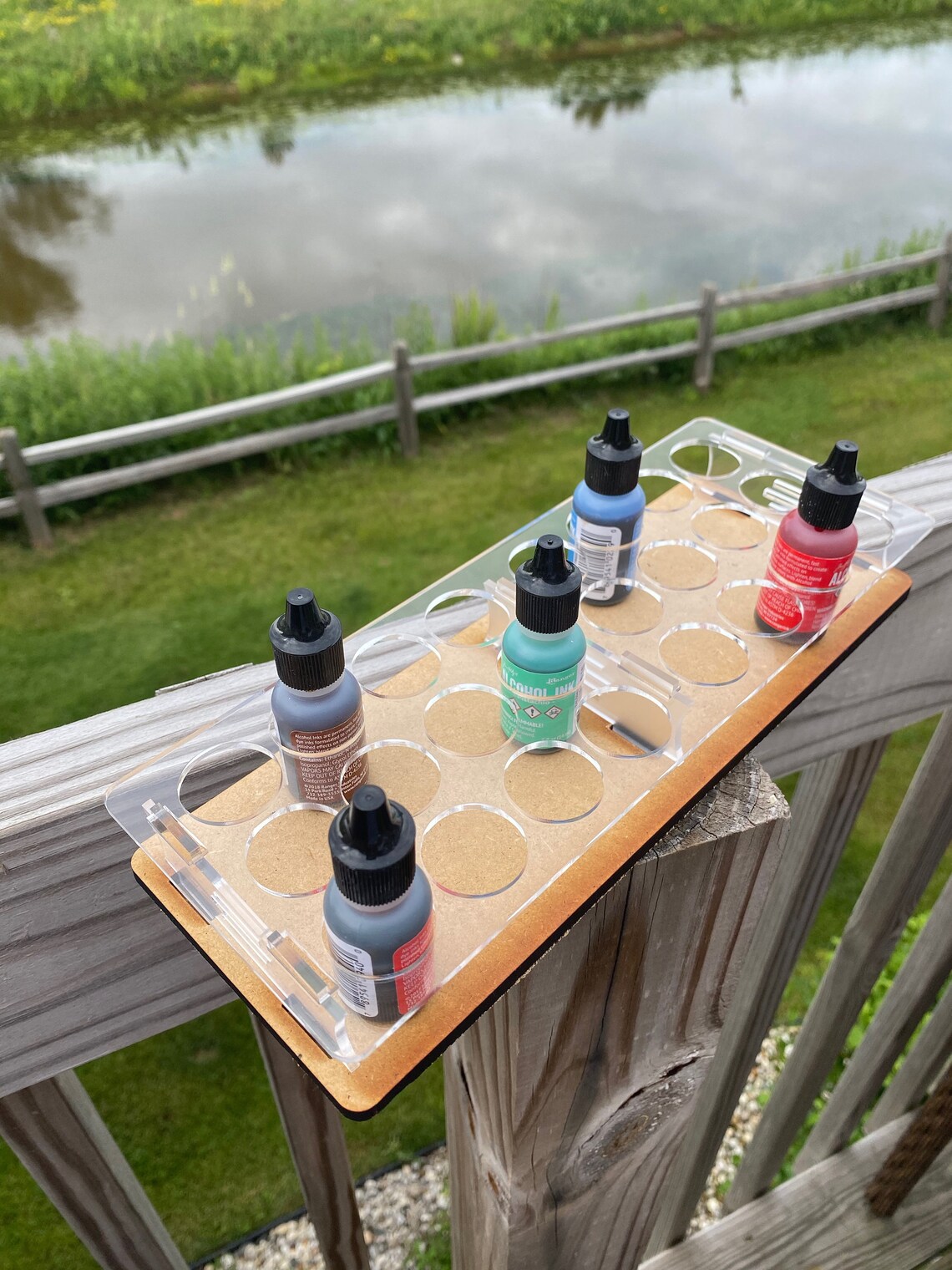 Alcohol Ink Stand Acrylic Handmade Crafting Inks - Etsy