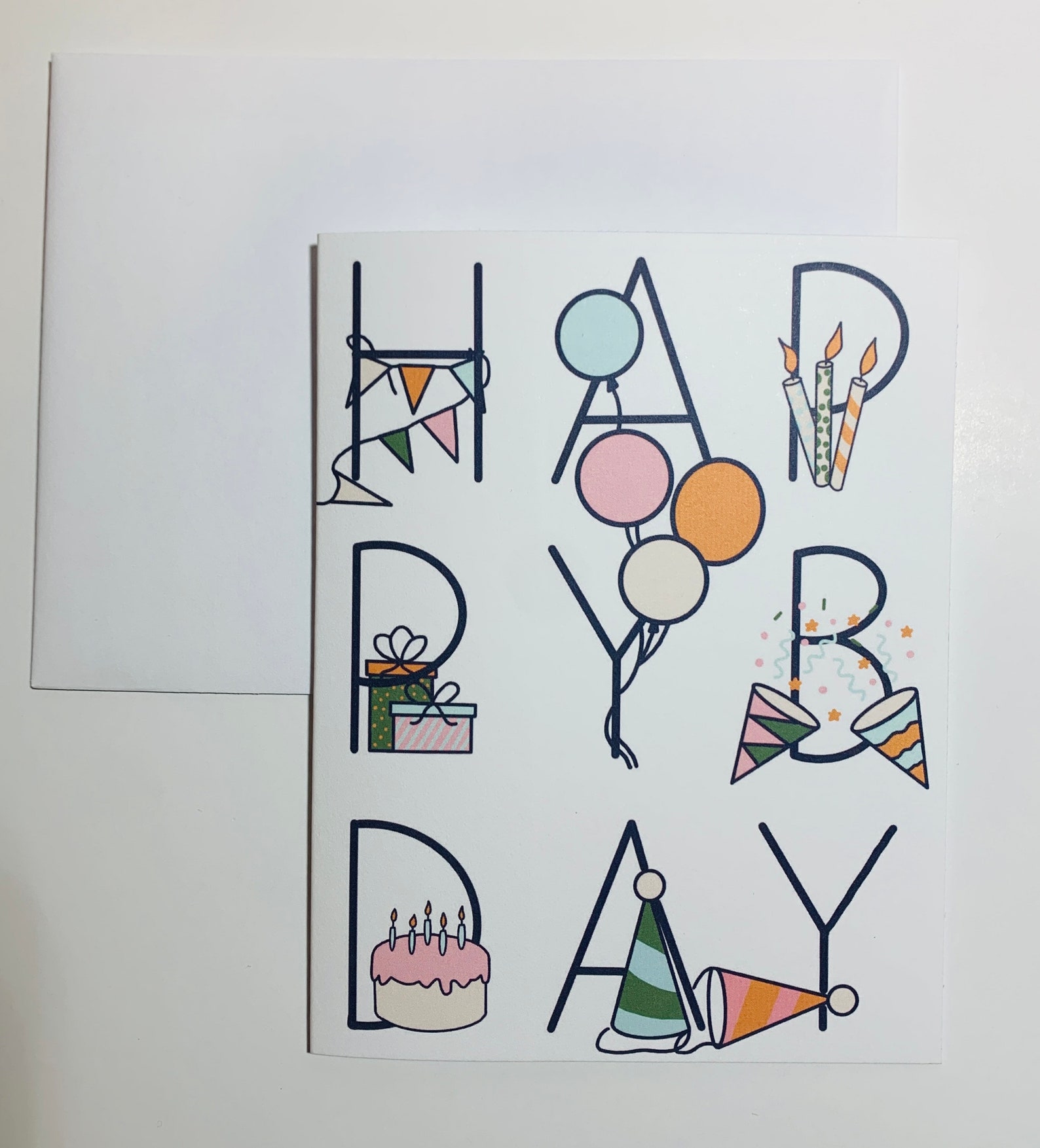 Happy B-day Card - Etsy