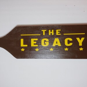 D9 Personalized Greek Paddle, Any Fraternity, Any Sorority, Paddles for ...