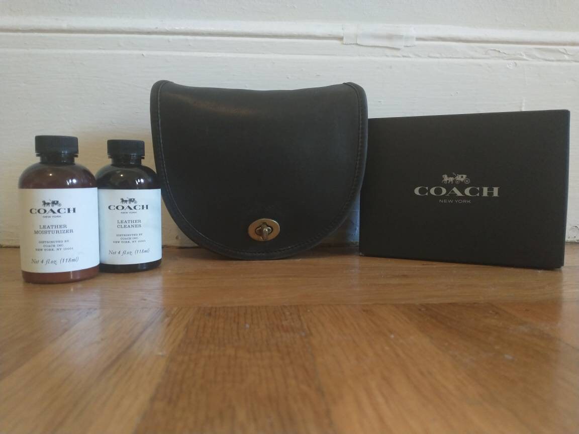 Vintage Classic Black Coach Bag 9995 - Etsy