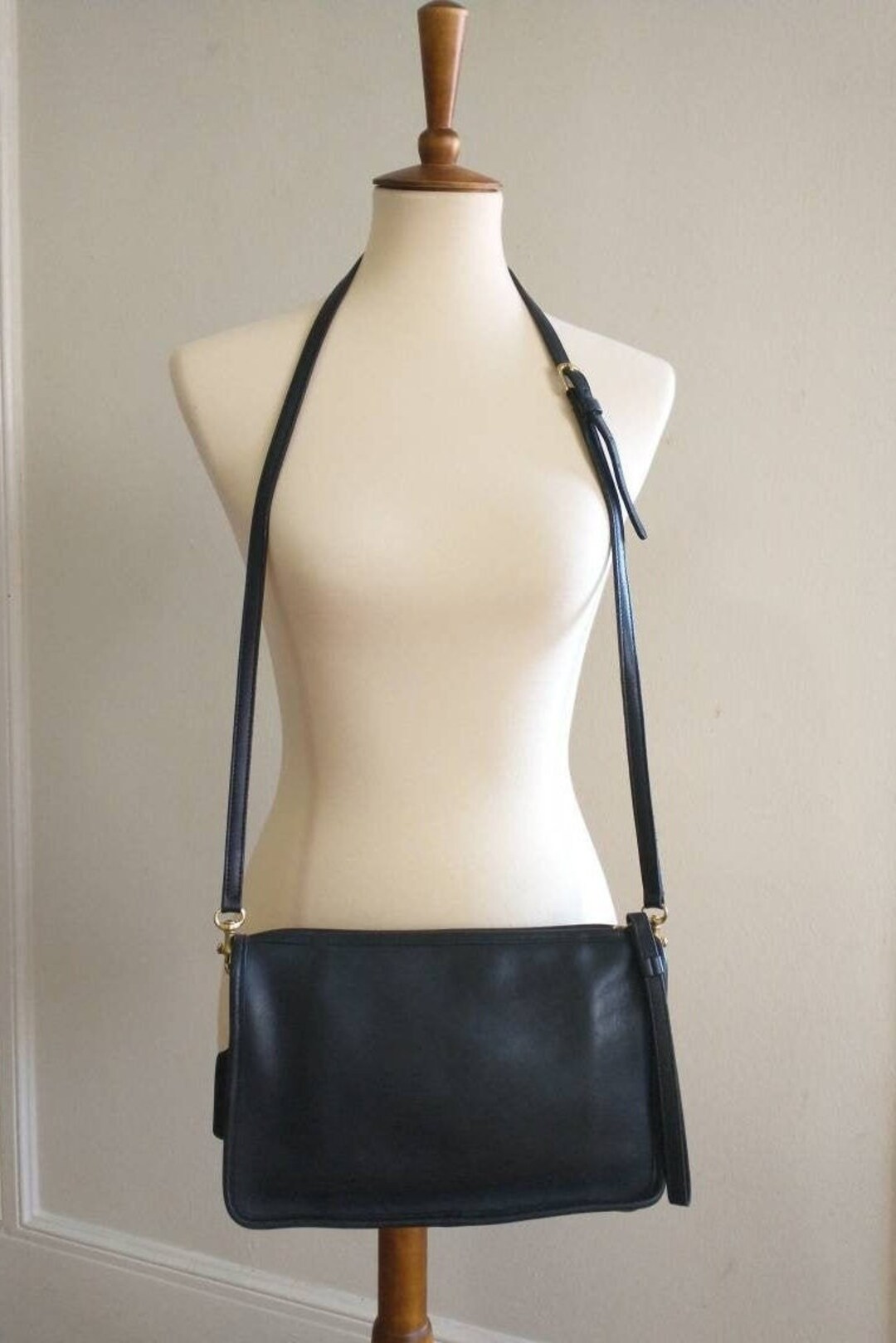 Vintage Black Basic Bag for Coach by Bonnie Cashin #9455 - Etsy