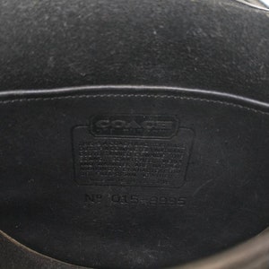 Vintage Classic Black Coach Bag 9995 | Etsy