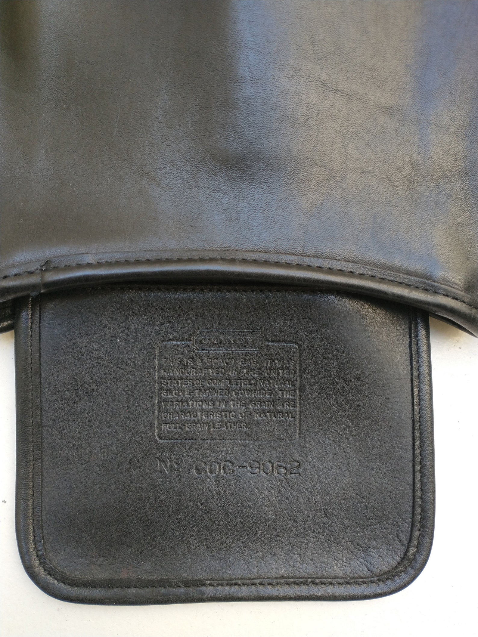 Vintage Black Mambo Coach Crossbody Bag 9062 2 - Etsy