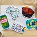 Brazil Flag Sticker Brazil Sticker Kiss Cut Laptop Stickers - Etsy