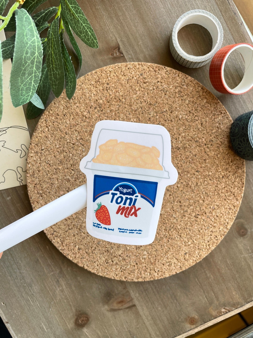 Toni Mix Yogurt Sticker | Ecuador Food | Ecuador Yogurt - Etsy