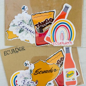 Ecuador Sticker Pack Ecuador Stickers | Etsy