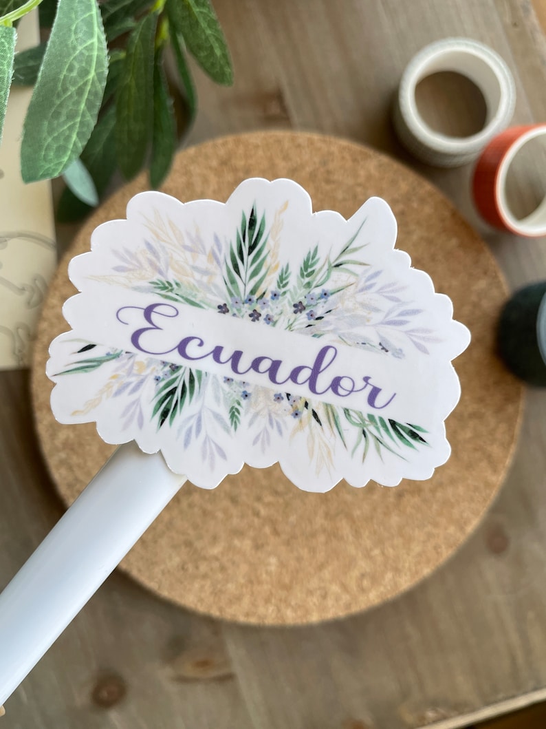 Ecuador Sticker Pack Ecuador Stickers - Etsy