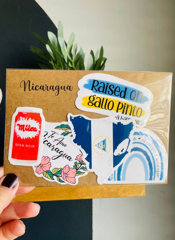 Nicaragua Sticker Pack Nicaragüense - Etsy