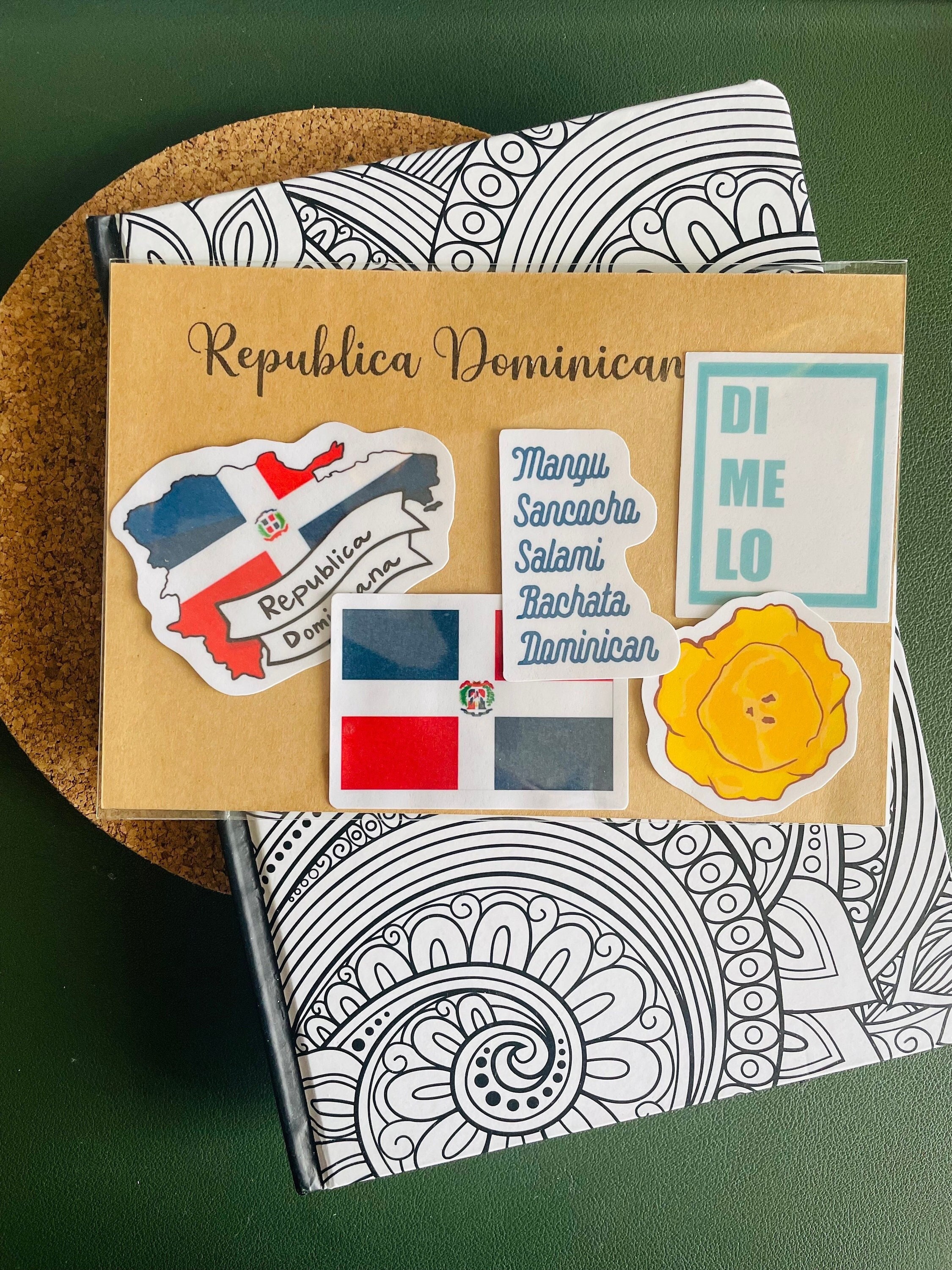 Dominican Republic Sticker Pack Republica Dominicana 5 Piece | Etsy