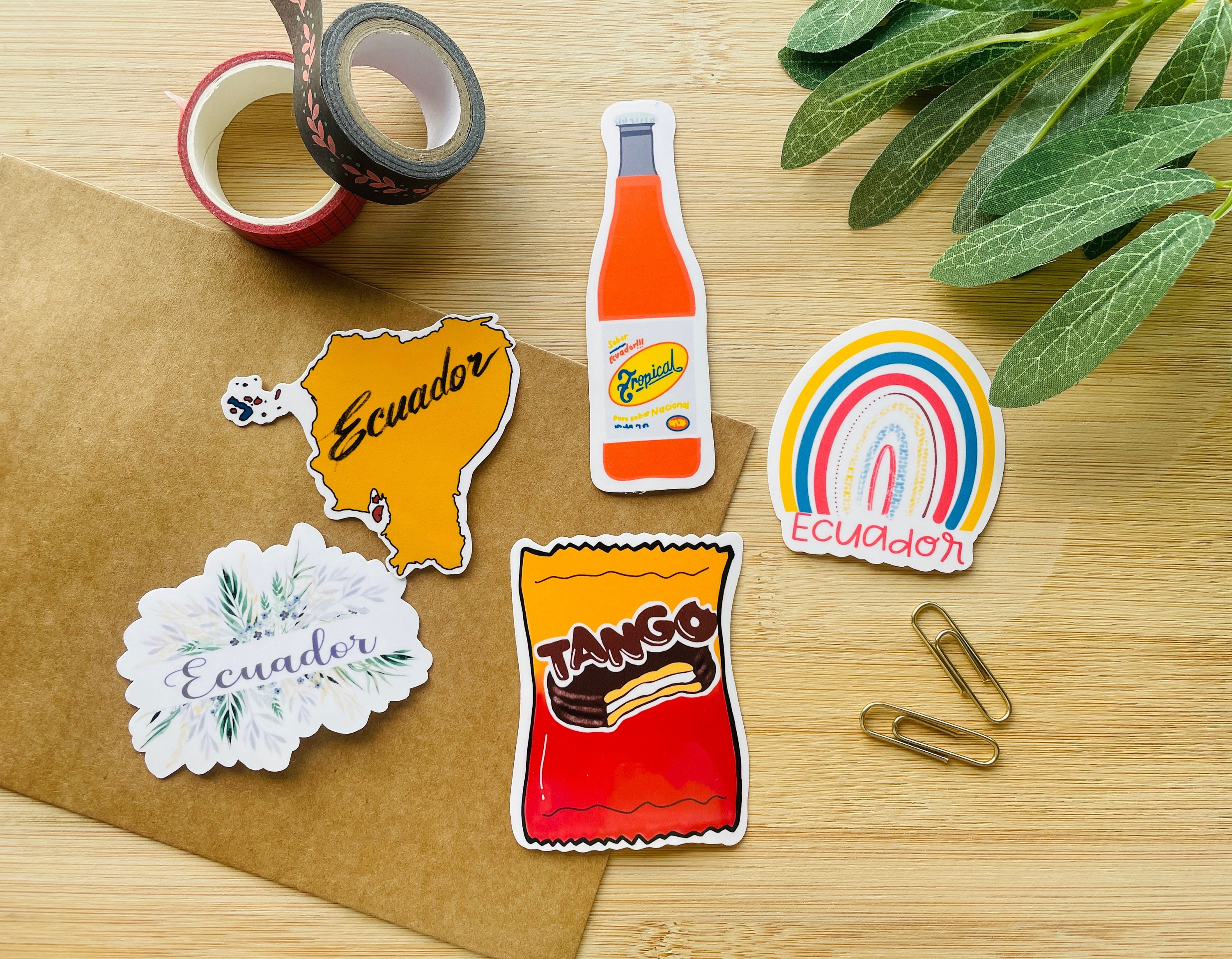 Ecuador Sticker Pack Ecuador Stickers - Etsy