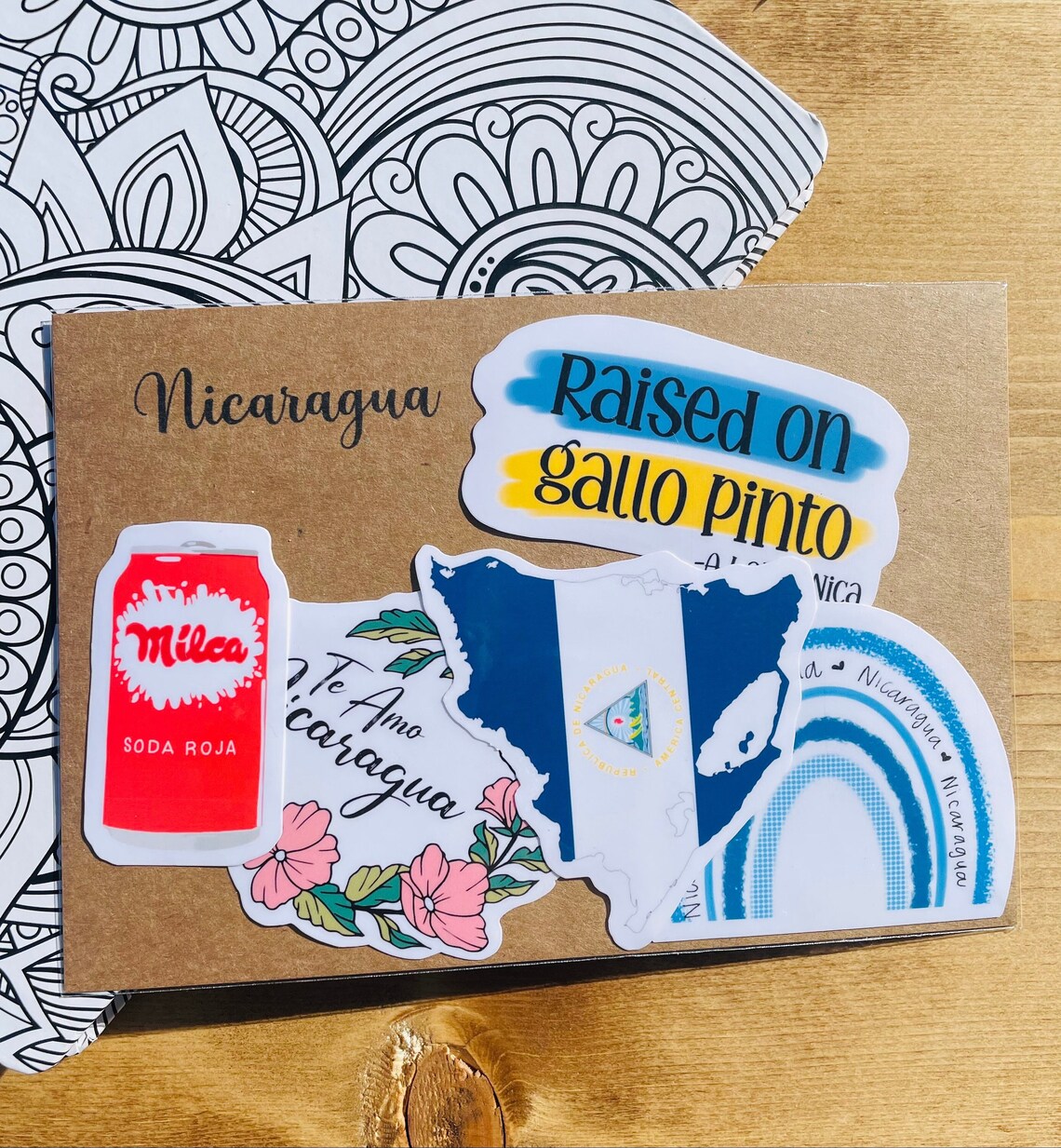 Nicaragua Sticker Pack Nicaragüense - Etsy