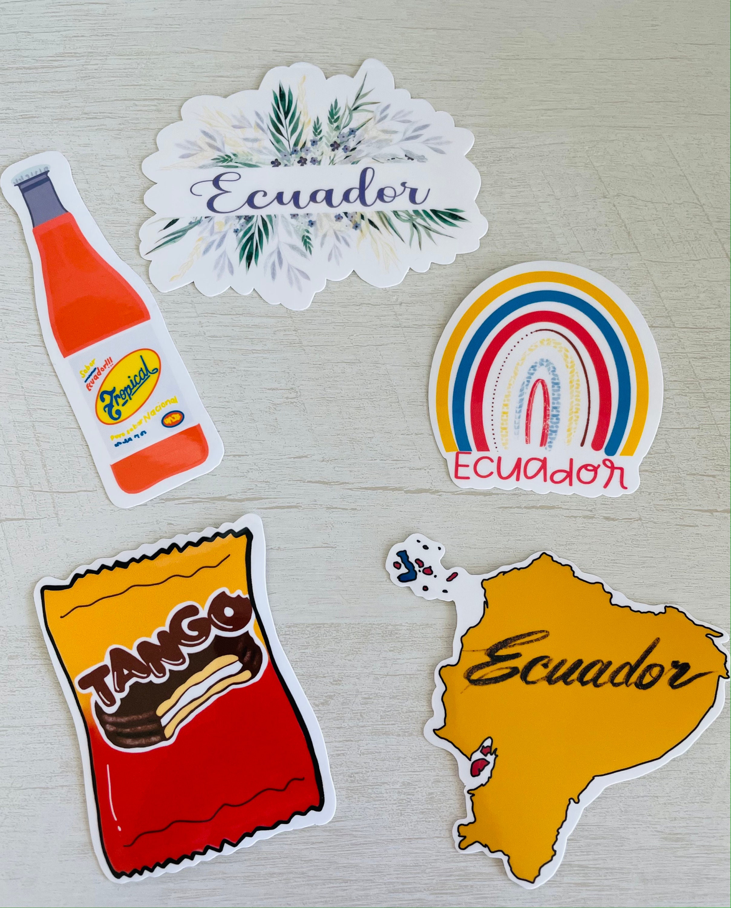 Ecuador Sticker Pack / Ecuador Stickers | Etsy