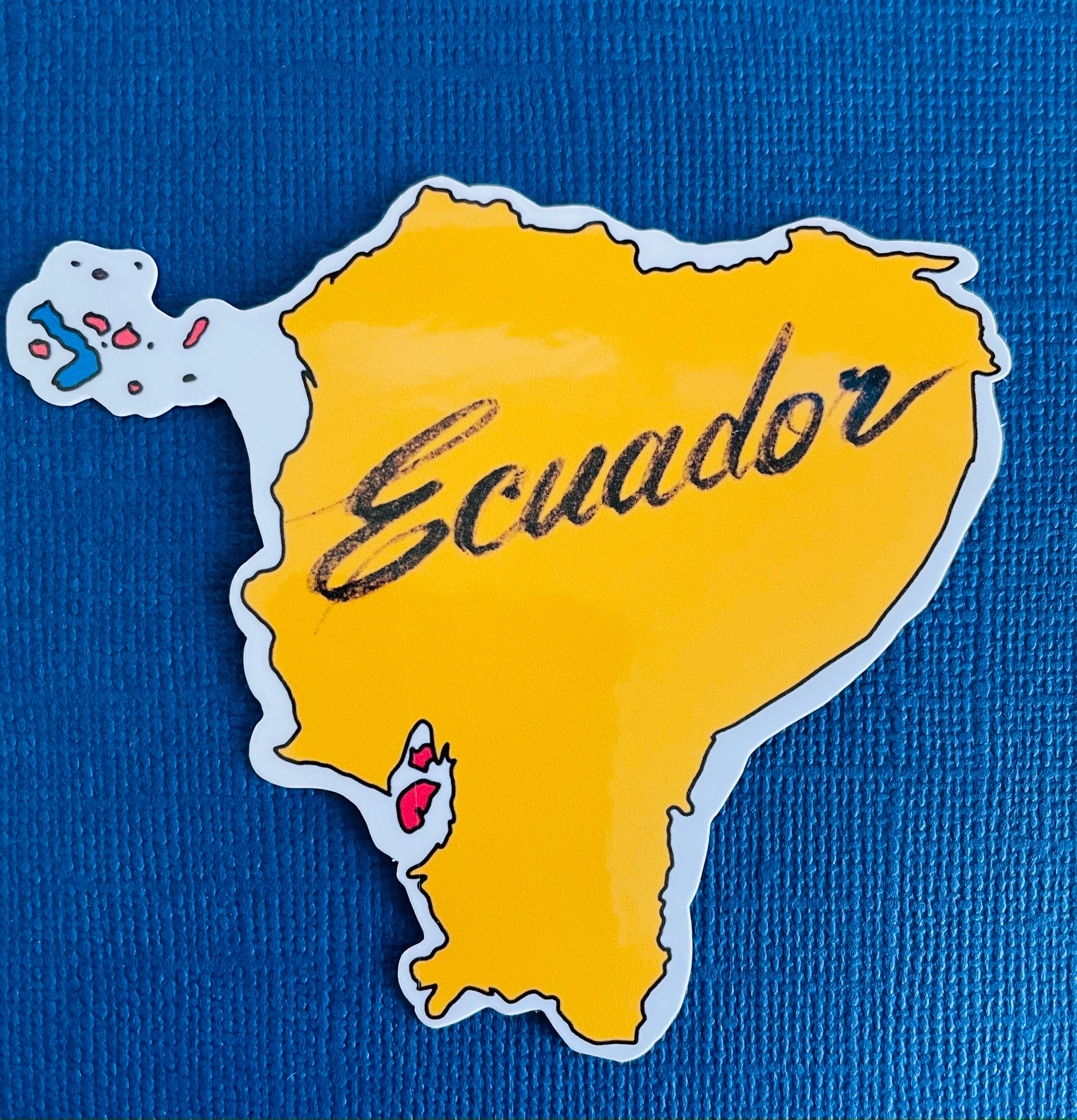 Ecuador Sticker Pack Ecuador Stickers | Etsy