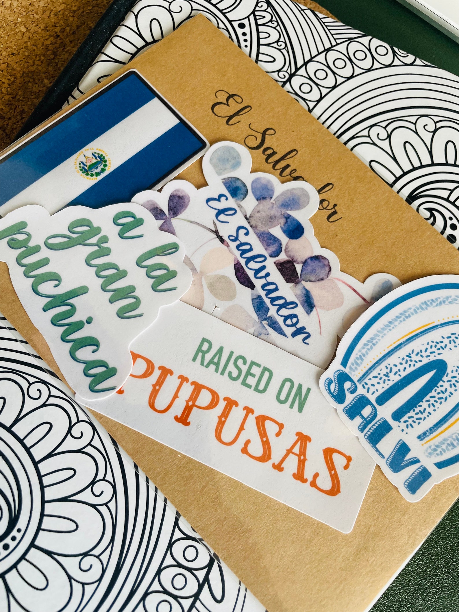 El Salvador Sticker Pack El Salvador Stickers - Etsy