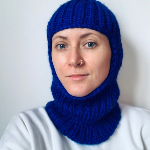 Electric Blue Hoodie - Etsy