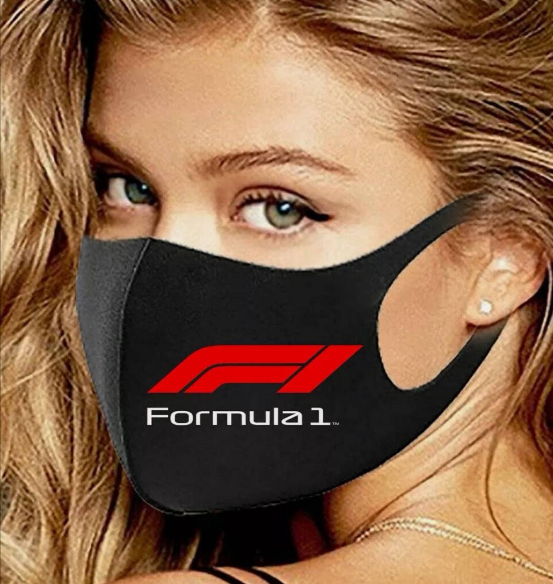 Car Logo Face Mask Logo Mask f1 face mask Formula one | Etsy