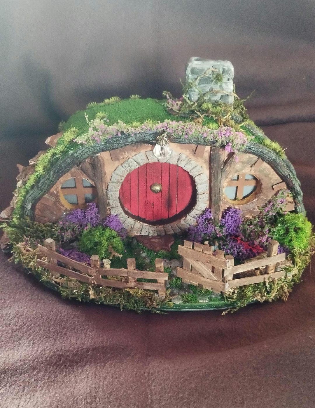 Hobbit House Light up Diorama. Handmade. OOAK. - Etsy