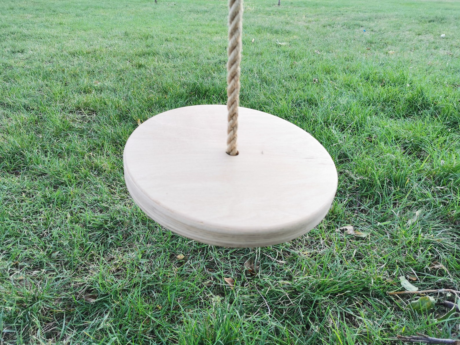 Wooden Monkey Swing Disc Tree Swing Rope Disc Swing - Etsy