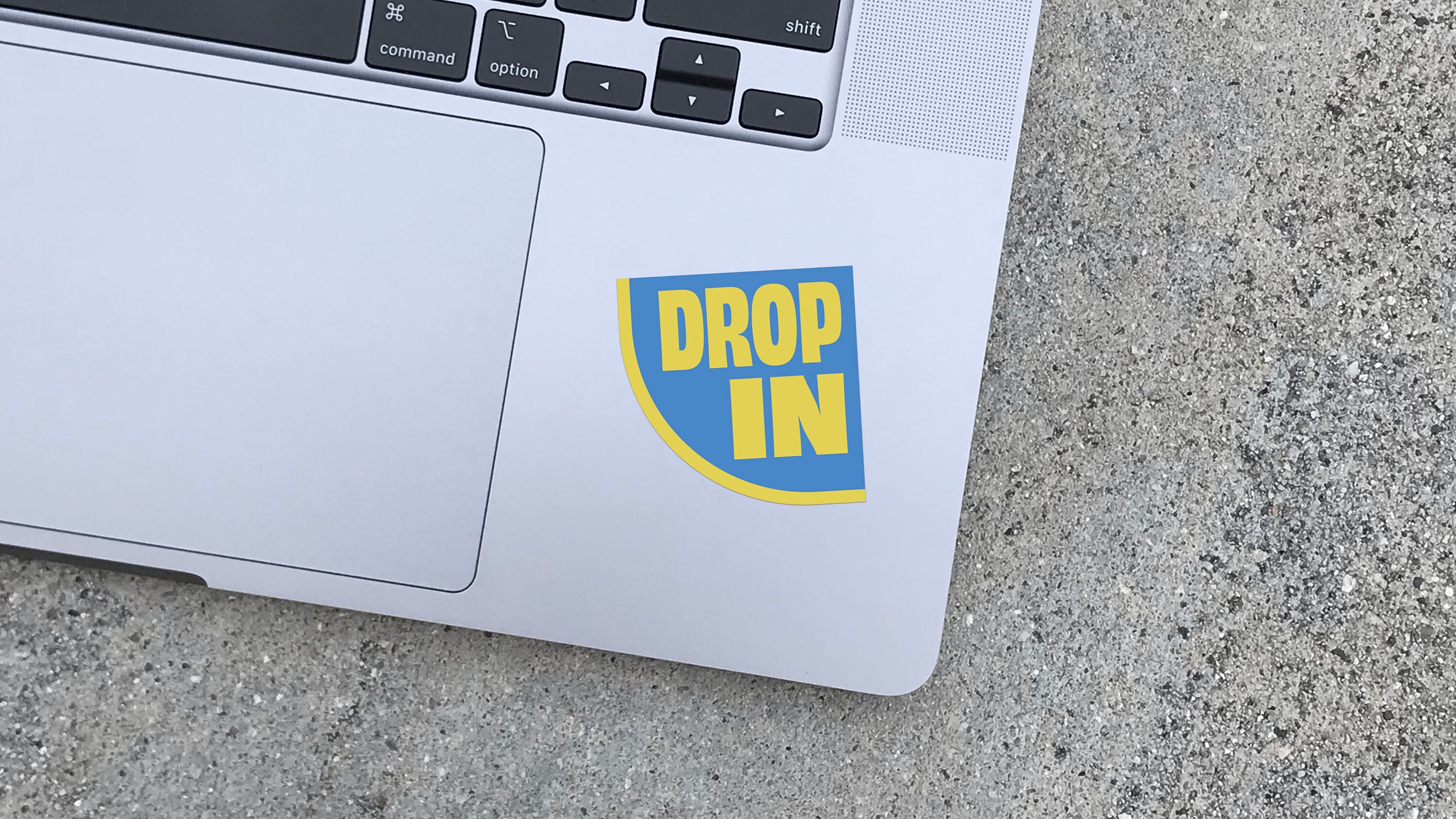 Drop in Vinyl Sticker - Etsy