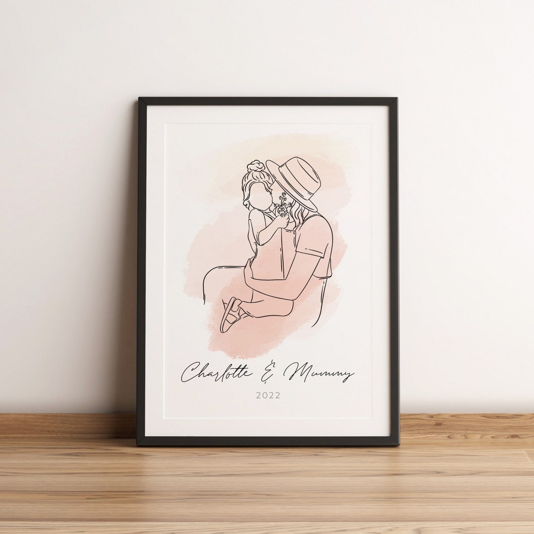 CUSTOM LINE DRAWING, Custom Illustration, Digital Art, Line Art, Custom ...