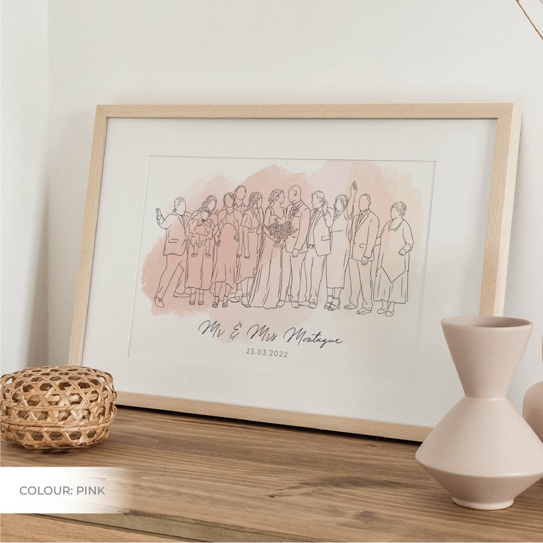 CUSTOM LINE DRAWING Custom Illustration Digital Art Line - Etsy