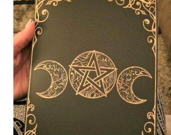 Moon Goddess Notebook - Etsy