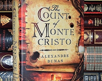 The Count of Monte Cristo by Alexandre Dumas Leatherbound Hardcover Book - Etsy