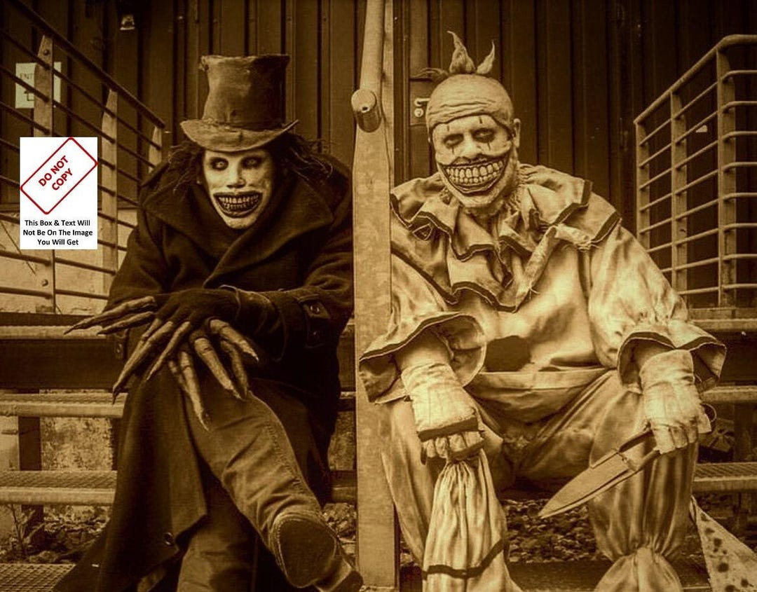 Killer Clown Scary Weird Circus Clown Fear Madness Spooky Terror Creepy ...