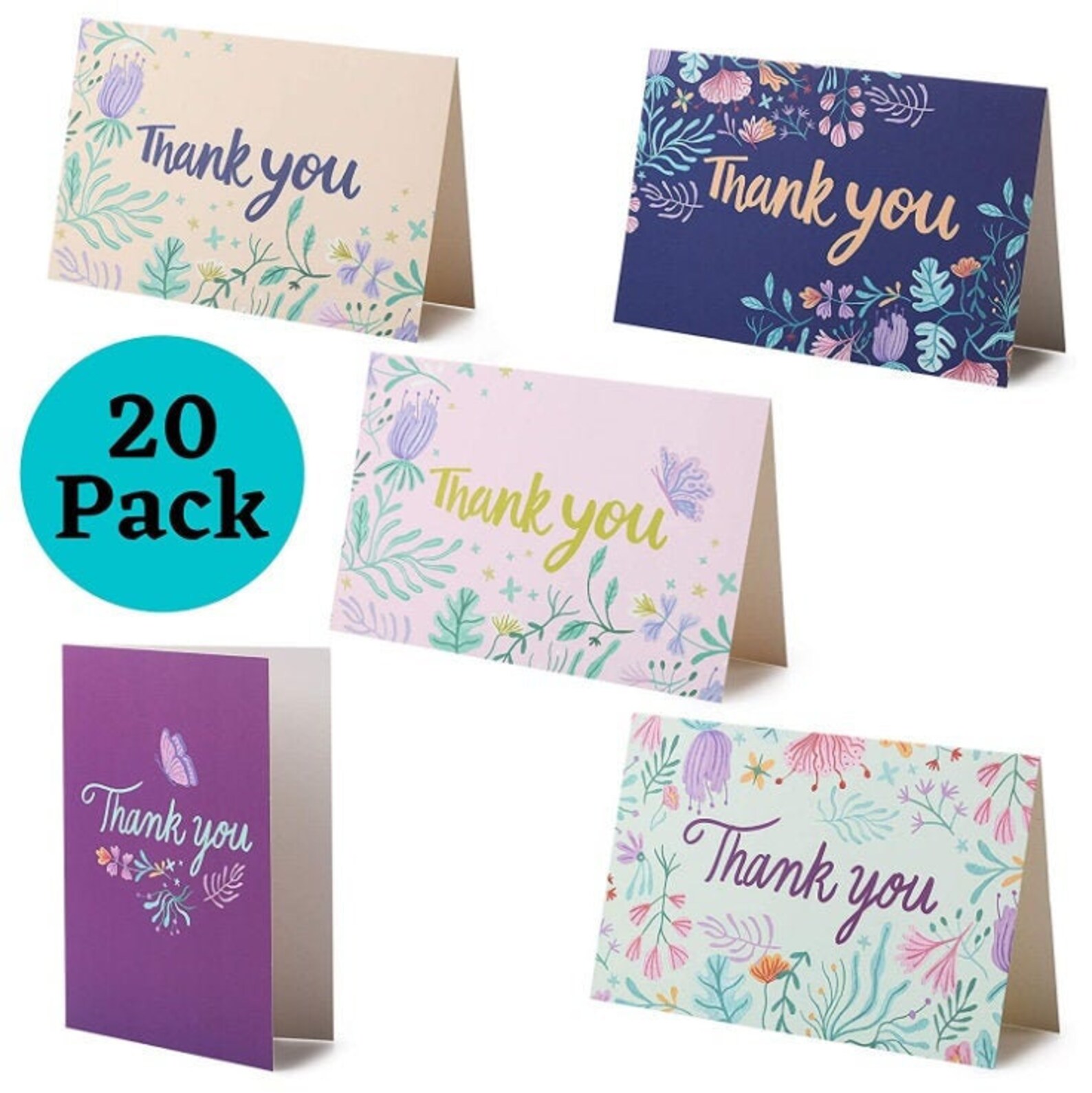 Thank You Cards Thank You Cards Bulk Cards Assorted Thank You | Etsy
