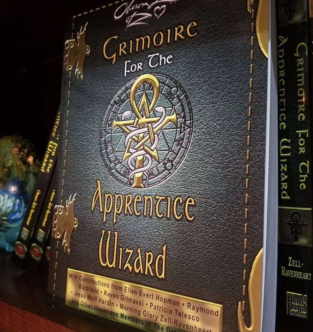 The Grimoire for the Apprentice Wizard Book Merlin Magick Alley Wizardry Book FREE SHIPPING - Etsy