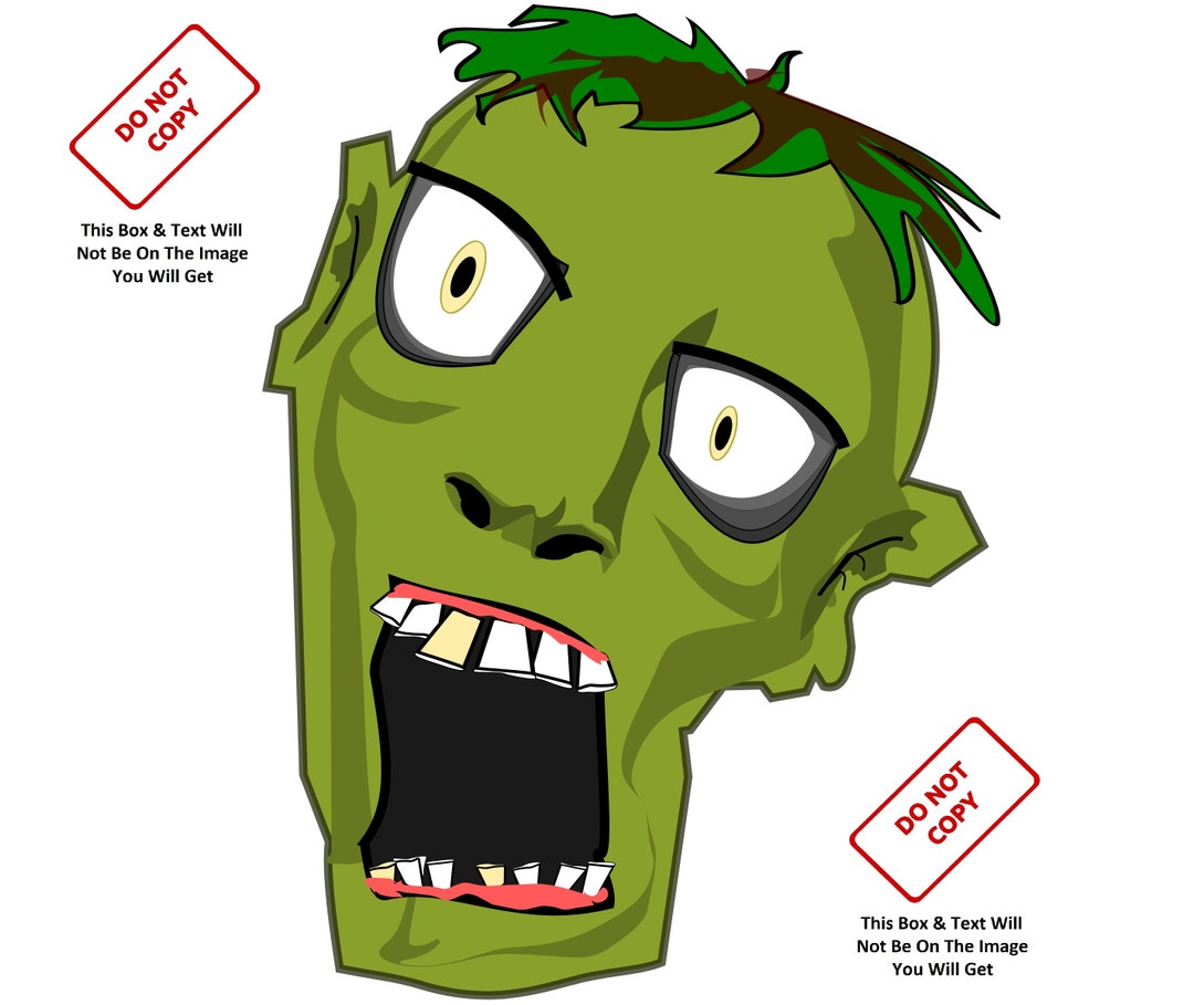Zombie SVG Zombie PNG Zombie Head Svg Zombie Vector Zombie Silhouette ...