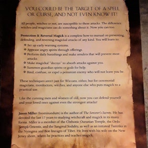Protection Spells & Reversal Magick Witch Defense Manual Witchcraft ...
