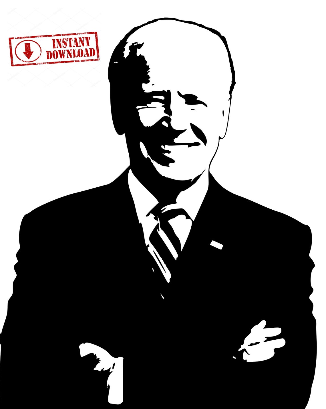 Joe Biden SVG PNG JPG Joe Biden Vector Joe Biden Silhouette | Etsy UK