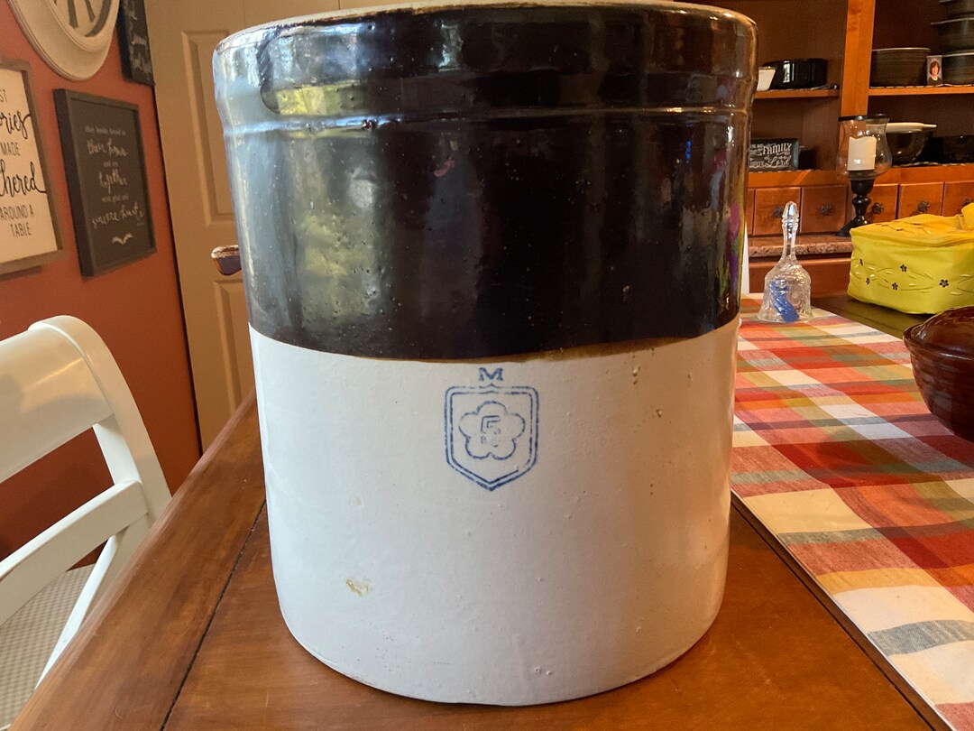 Vintage Earthenware / Stoneware Hand Made Crocks and Pots - Etsy