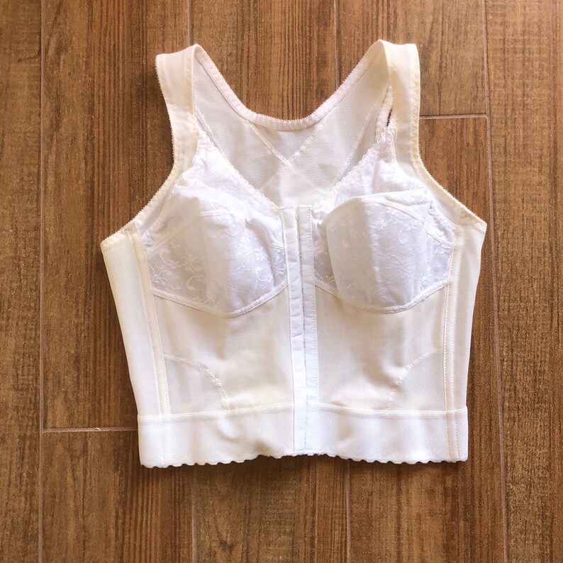 Chic Vintage Bullet Bra Corset - Etsy